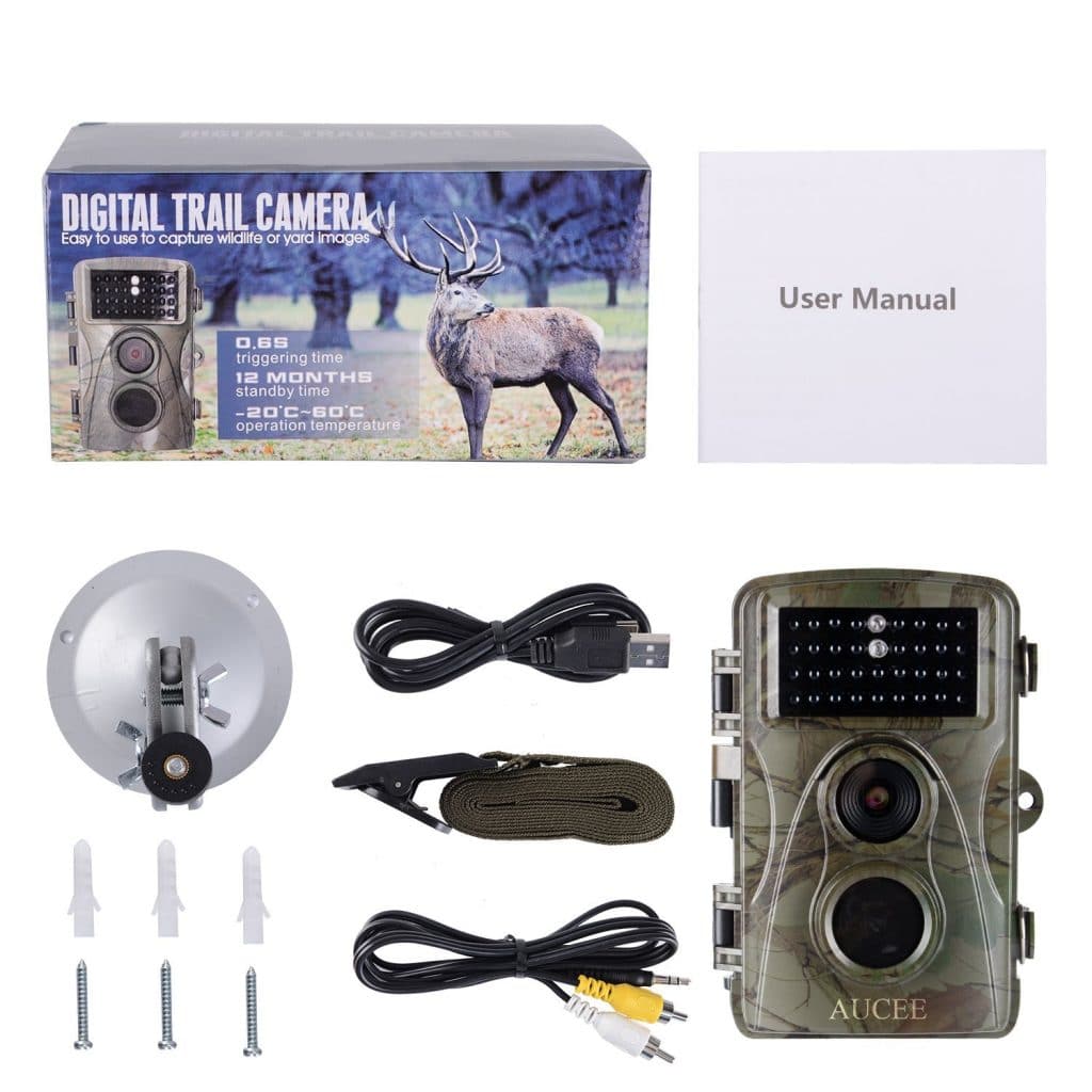 Caméra de chasse AUCEE 12MP - Camera de chasse